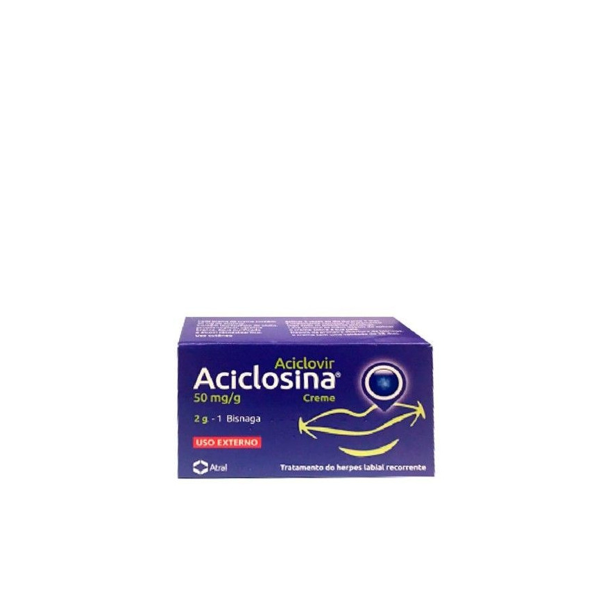 ACICLOSINA ACICLOVIR 50MG/G HERPES LABIAL